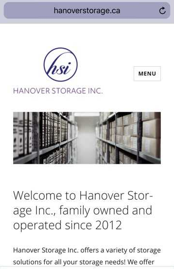 Hanover Storage – The Digital Hub